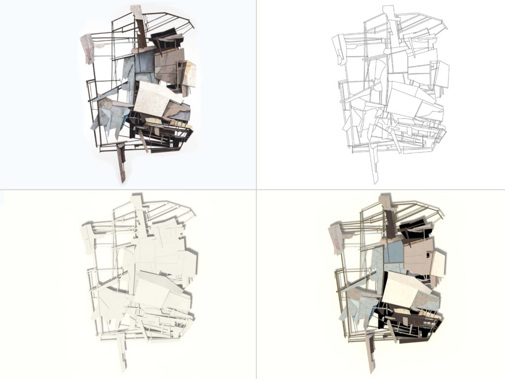 Collaborating with artists: Seth Clark studies - Fisher ARCHitecture ...