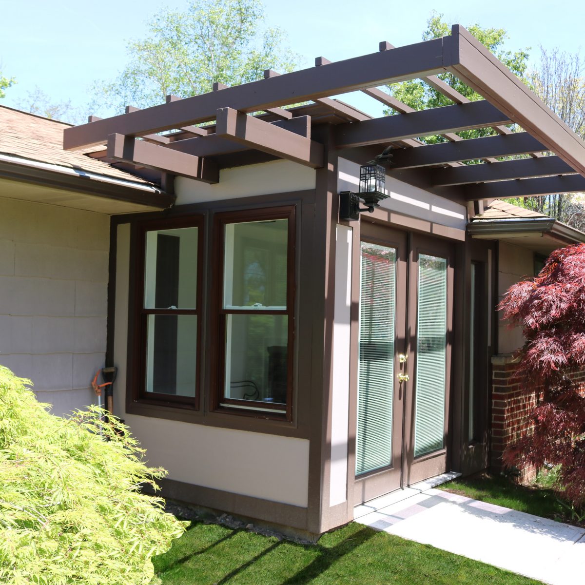 "Old Meets New" Design in a Vestibule - Fisher ARCHitecture